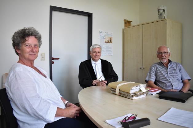 Im Amtsgericht Itzehoe bei Amtsrichter Tim Feicke