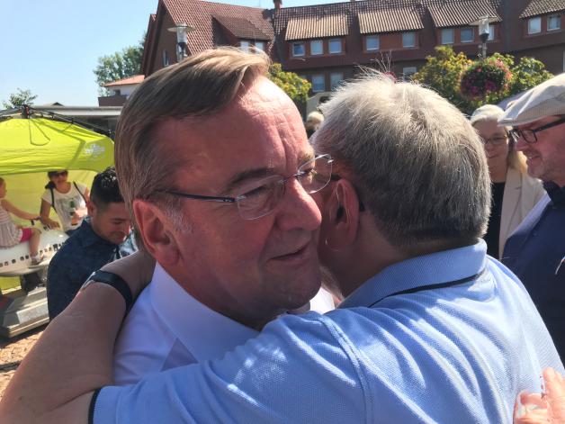 Deutschlands beliebtester Politiker Boris Pistorius in Wersen