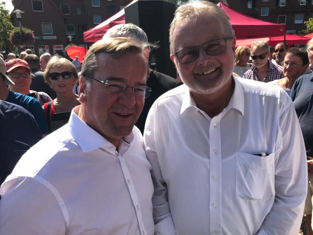 Deutschlands beliebtester Politiker Boris Pistorius in Wersen