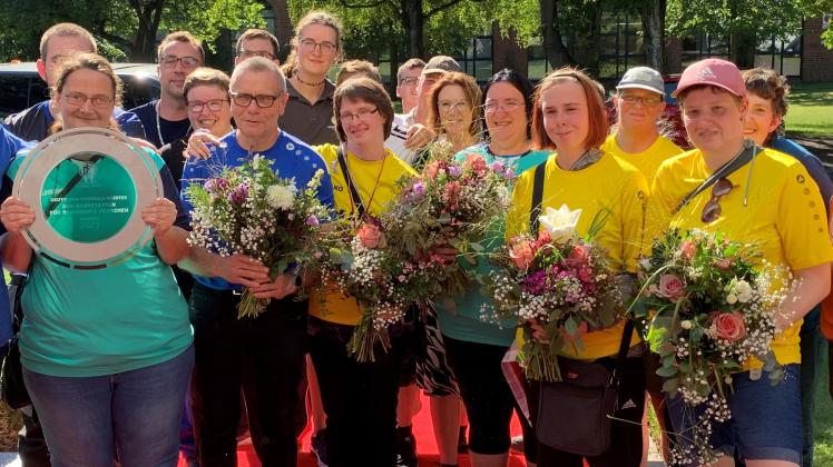 Deutscher Meister: Großer Jubel bei der Lebenshilfe Neumünster