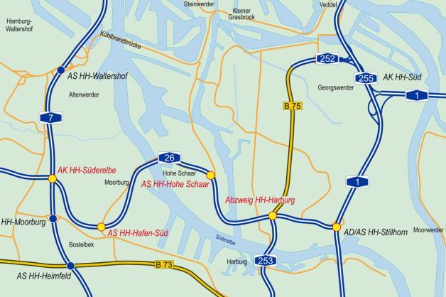 Neue Kostenexplosion bei der Hafenautobahn in Hamburg
