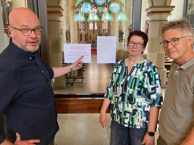 Gesperrte Kirche St. Benedikt in Lengerich bald wieder offen?