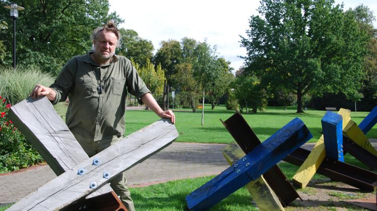 Kunst im Friedensgarten Melle: Was es damit auf sich hat
