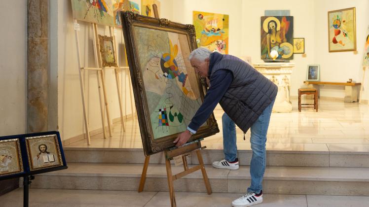 Künstler aus Wellingholzhausen zeigen ihre Werke in der Kirche