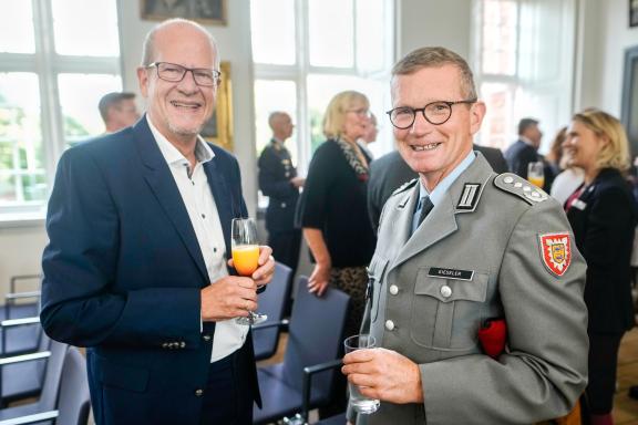 Der Jubiläums-Empfang im Schloss vor Husum in Bildern