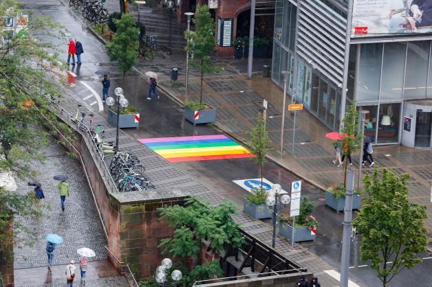 Braunschweig: Regenbogen-Zebrastreifen in Fußgängerzone geplant