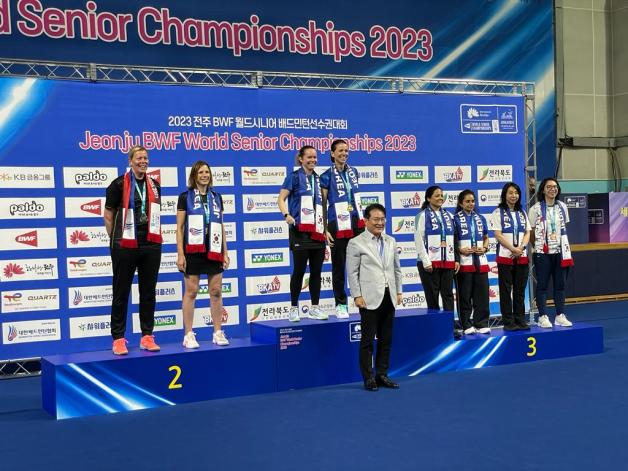 Badminton-WM: Tiina Kähler aus Neumünster ist Vizeweltmeisterin