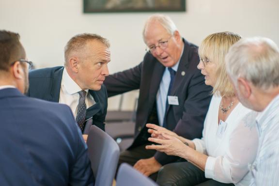 Der Jubiläums-Empfang im Schloss vor Husum in Bildern