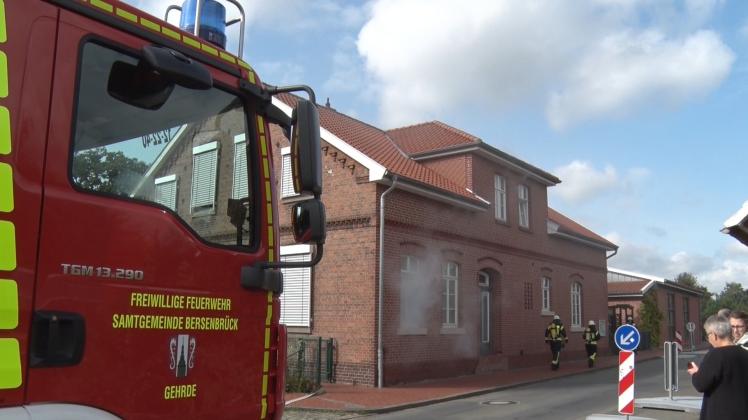 Feuerwehren der Samtgemeinde Bersenbrück üben in Gehrde