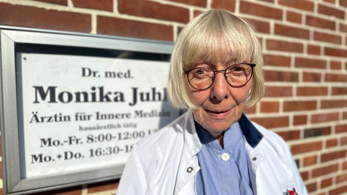 Ans Aufhören denkt Landärztin Monika Juhl (74) aus Horst nicht