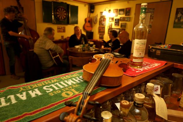 Die Irish-Folk-Band An Rinn aus Osnabrück gibt es seit 30 Jahren