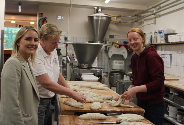 Familienbetrieb: Marina Kalinka übernimmt die Bäckerei in Schuby