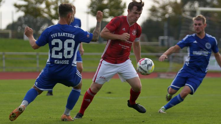 Fußball: Gettorfer SC verspielt 2:0-Führung gegen TSV Rantrum
