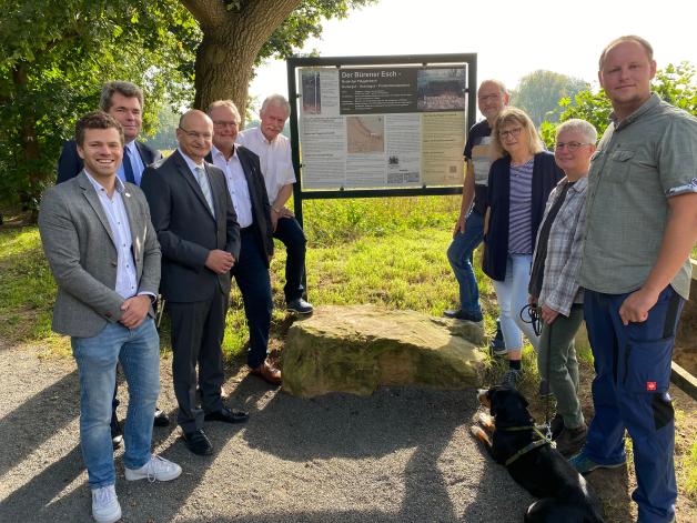 Bodenlernstandort in Lotte informiert über Plaggenwirtschaft