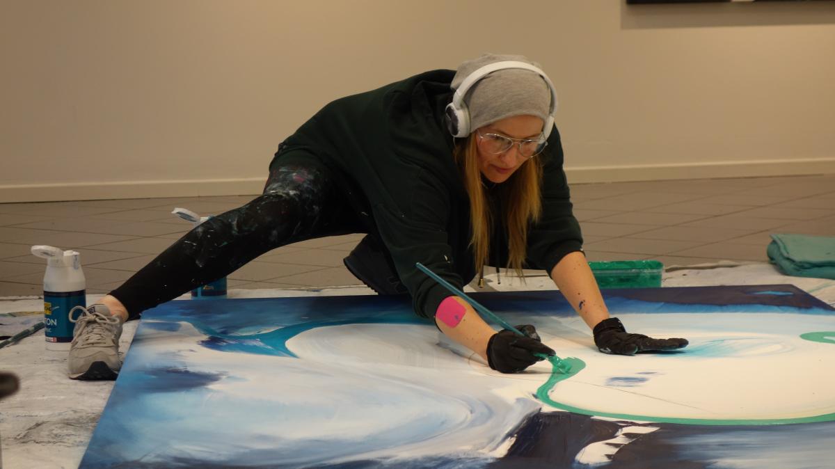 Kunstkreis Schenefeld: Live Painting und Lesung | SHZ