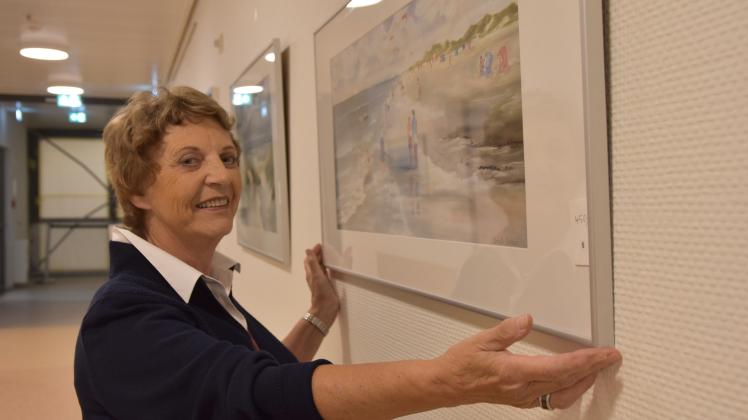 Brigitte Meister zeigt Pastellmalerei in Stenumer Klinik