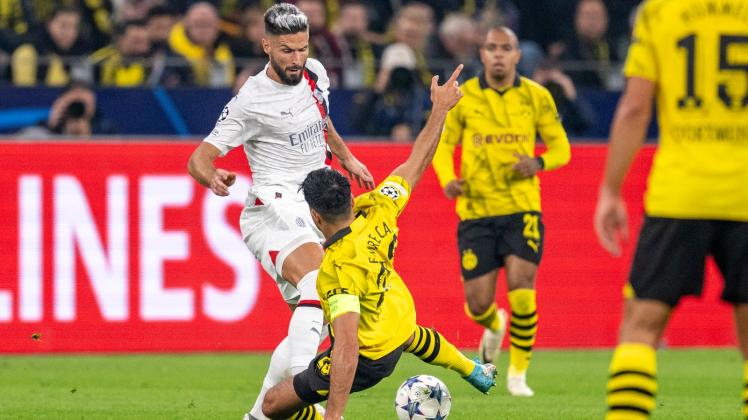 Champions League: BVB auch gegen AC Mailand sieglos