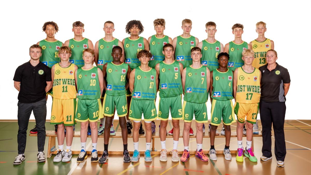 Basketball: Das JBBL-Team des SC Rist Wedel soll viel lernen