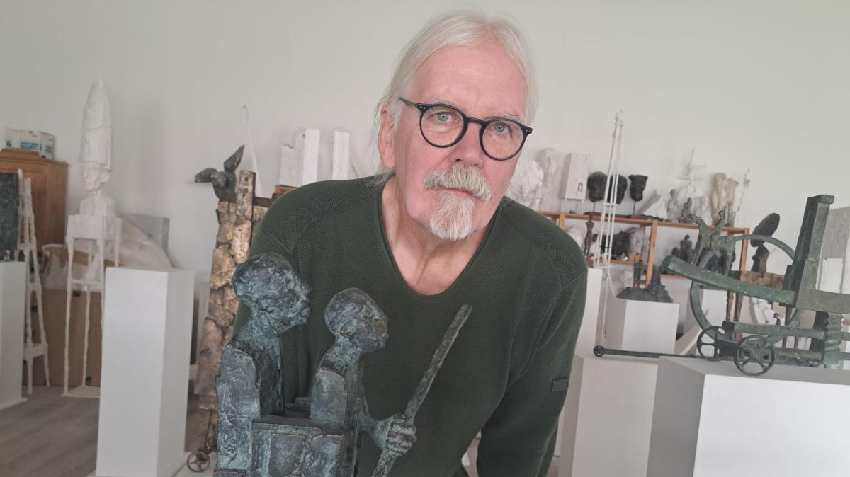 Berliner Bildhauer Michael Jastram arbeitet jetzt in Niebüll