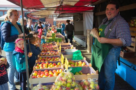 Das sind die schönsten Impressionen vom Heeder Herbstmarkt