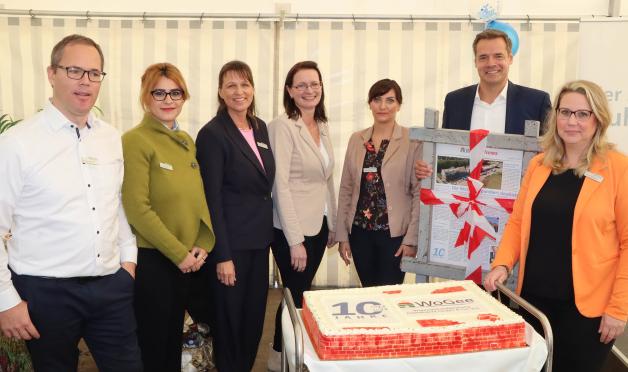 Geesthacht: Größtes Projekt für Sozialwohnungen feiert Richtfest