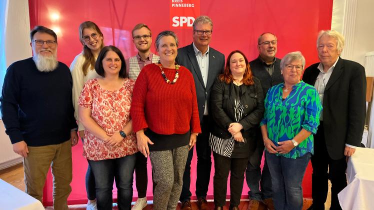 SPD Kreis Pinneberg wählt Thomas Hölck und Team wieder