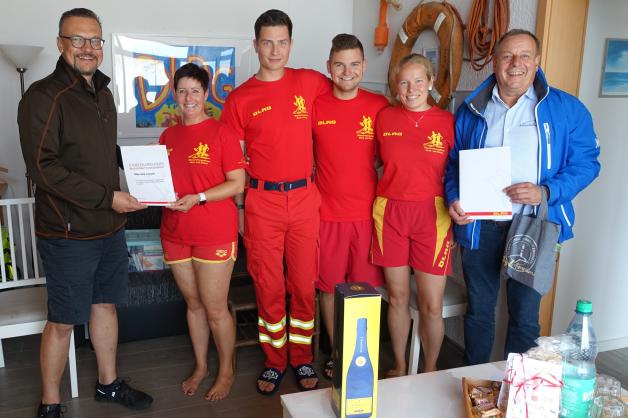 Rettungsschwimmer lieben Amrum und kommen immer wieder