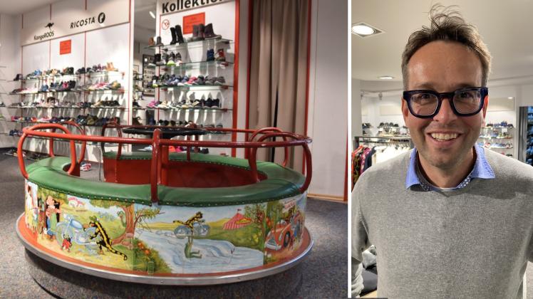 Delmenhorst: Kinderkarussell im Schuhhaus Gerdes ist Geschichte