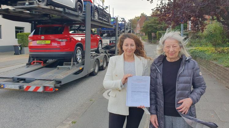 Verkehrslärm: Oldesloer fordern Tempo 30 in der Lorentzenstraße