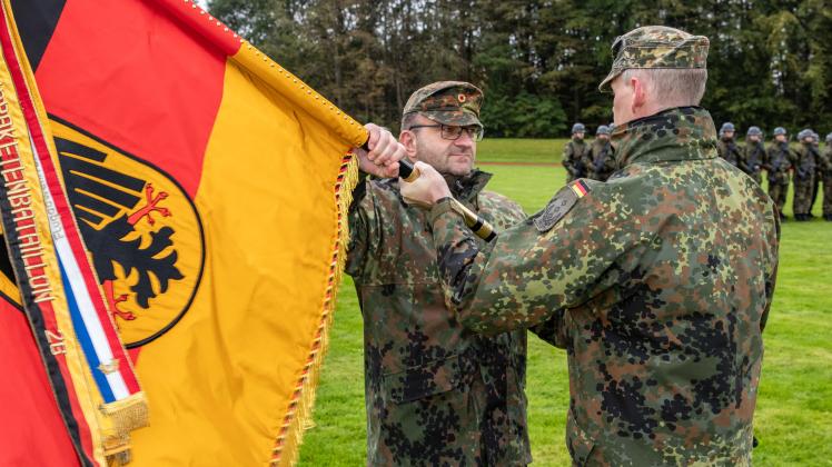 Führungswechsel bei der Bundeswehr in Husum
