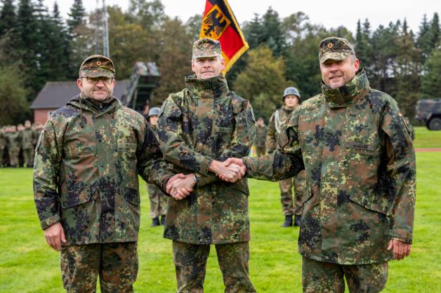 Führungswechsel bei der Bundeswehr in Husum