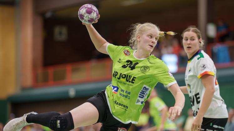 Jonna Schaube hat sich beim TSV Nord Harrislee schnell eingelebt