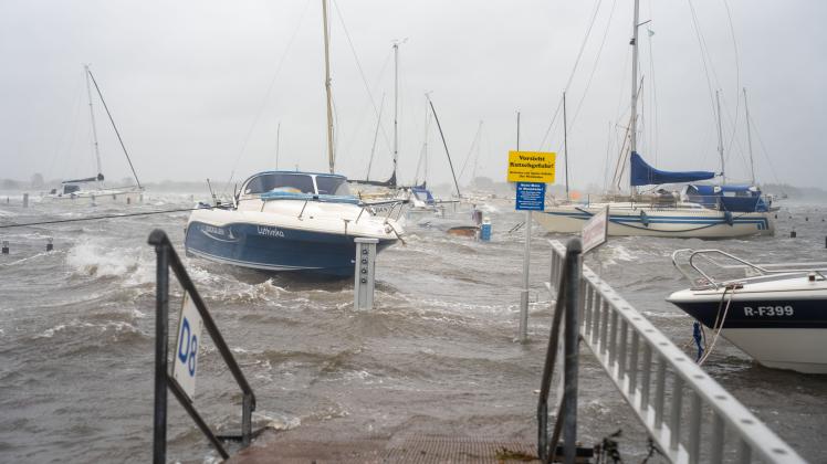 Sturmflut: Angespannte Lage in Maasholm, Kappeln und Arnis