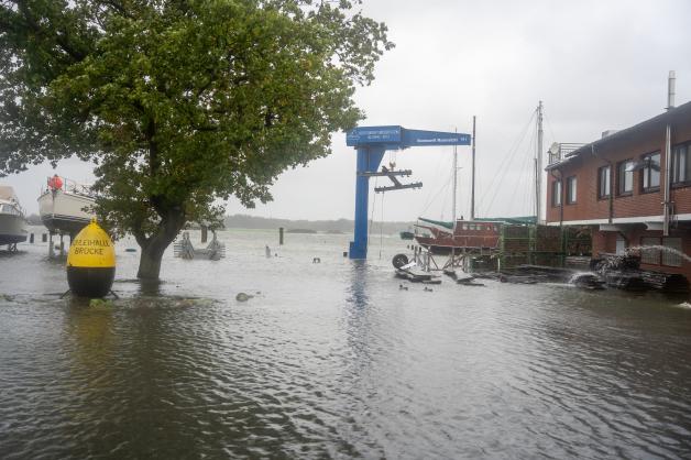 Sturmflut: Angespannte Lage in Maasholm, Kappeln und Arnis