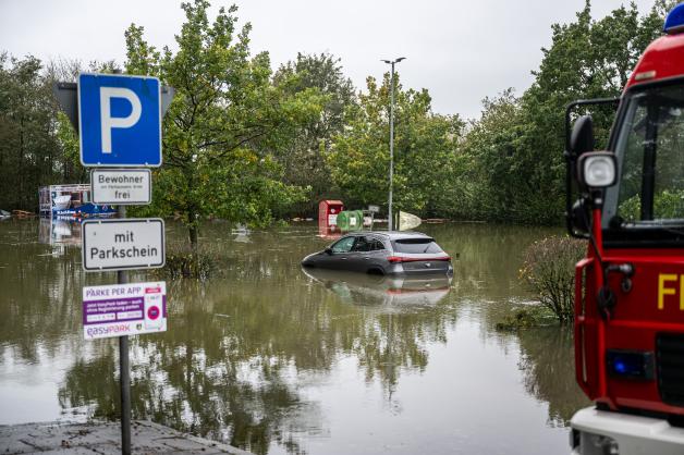 Ostsee-Sturmflut: Deich bei Arnis an der Schlei gerissen