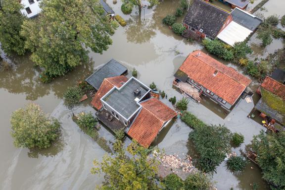 Arnis wurde von Jahrhundert-Sturmflut besonders hart getroffen
