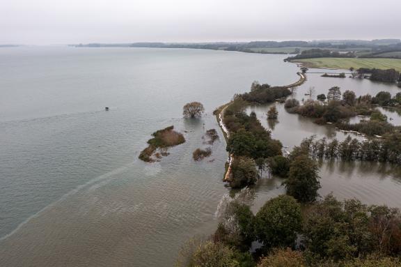 Arnis wurde von Jahrhundert-Sturmflut besonders hart getroffen