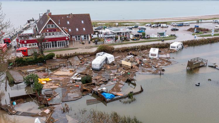 Ostsee-Sturmflut: Entwicklungen in Flensburg und Schleswig