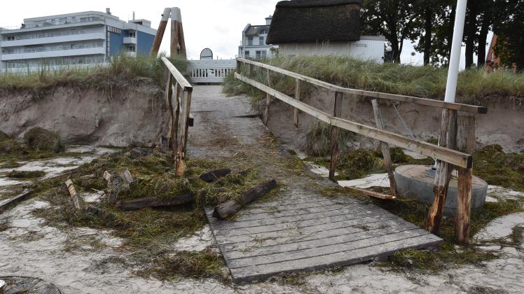 Ostsee-Sturmflut 2023: Kellenhusen vom Hochwasser stark betroffen