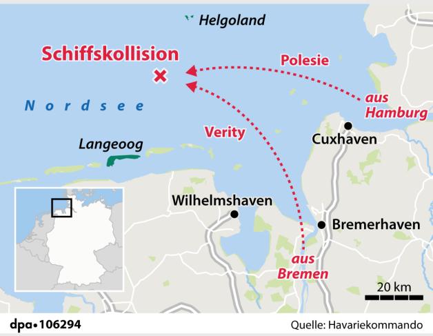 Gesunkener Frachter „Verity“ am Meeresboden zerschnitten