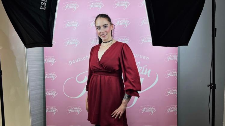 Hanna Pahl aus Neumünster steht im Finale von Fräulein Kurvig