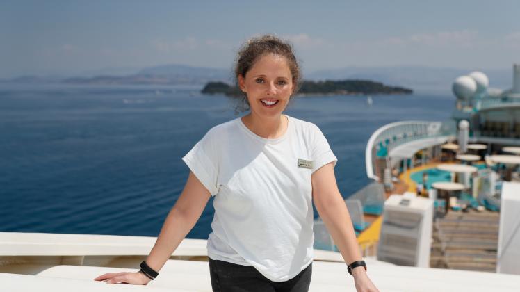 Osnabrückerin Katharina Leuck ist Reisereporterin auf der Aida