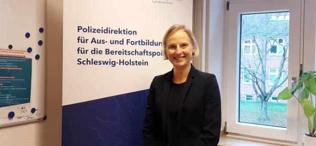 Polizei Eutin: Sarah Lampe erste Chefin der Aus- und Fortbildung