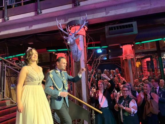 22 Schützenvereine feiern im Alando Palais in Osnabrück