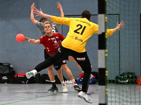 Das Handball-Derby TuS Bramsche gegen HSG Osnabrück in Bildern