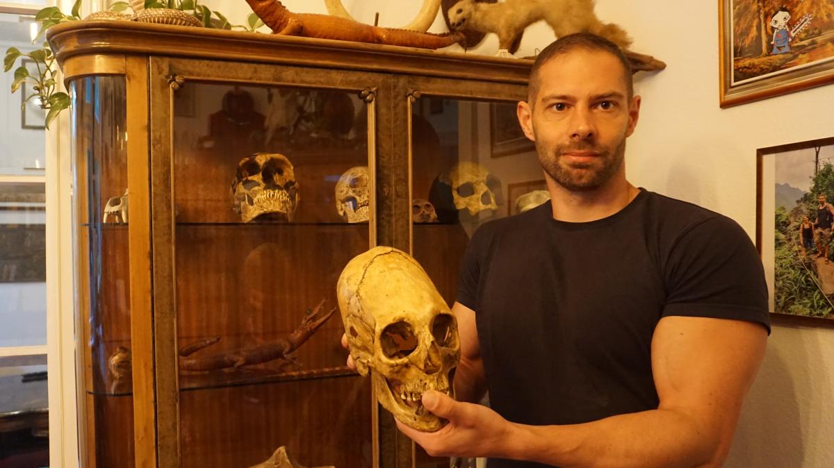 Ufo in Sicht: André Kramer ist der Ufo-Jäger von SH