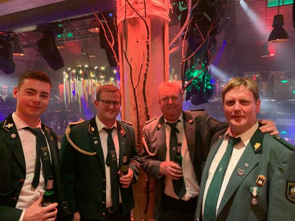 22 Schützenvereine feiern im Alando Palais in Osnabrück