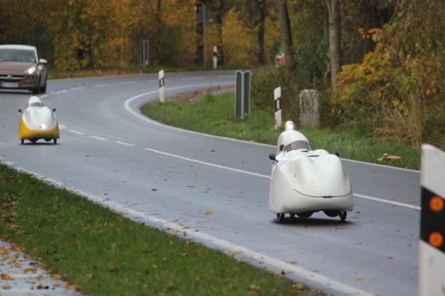 Dörte Görrissen: Mit dem Velomobil täglich zur Arbeit in Niebüll