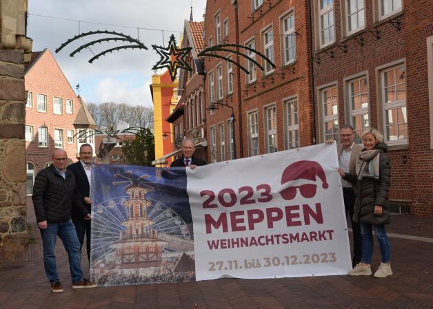Meppener Weihnachtsmarkt 2023 mit einigen Neuheiten