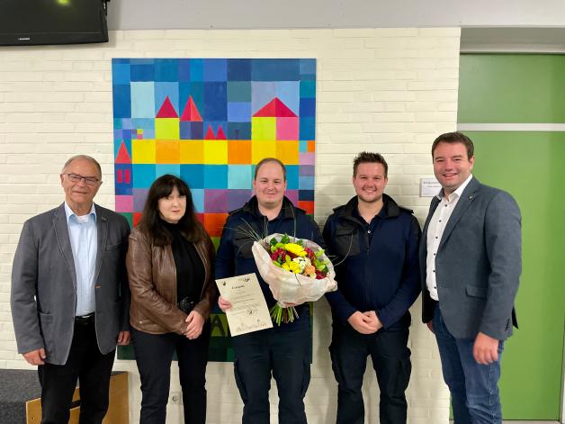 Hasberger Pascal Kirk ist Feuerwehrmann aus Leidenschaft